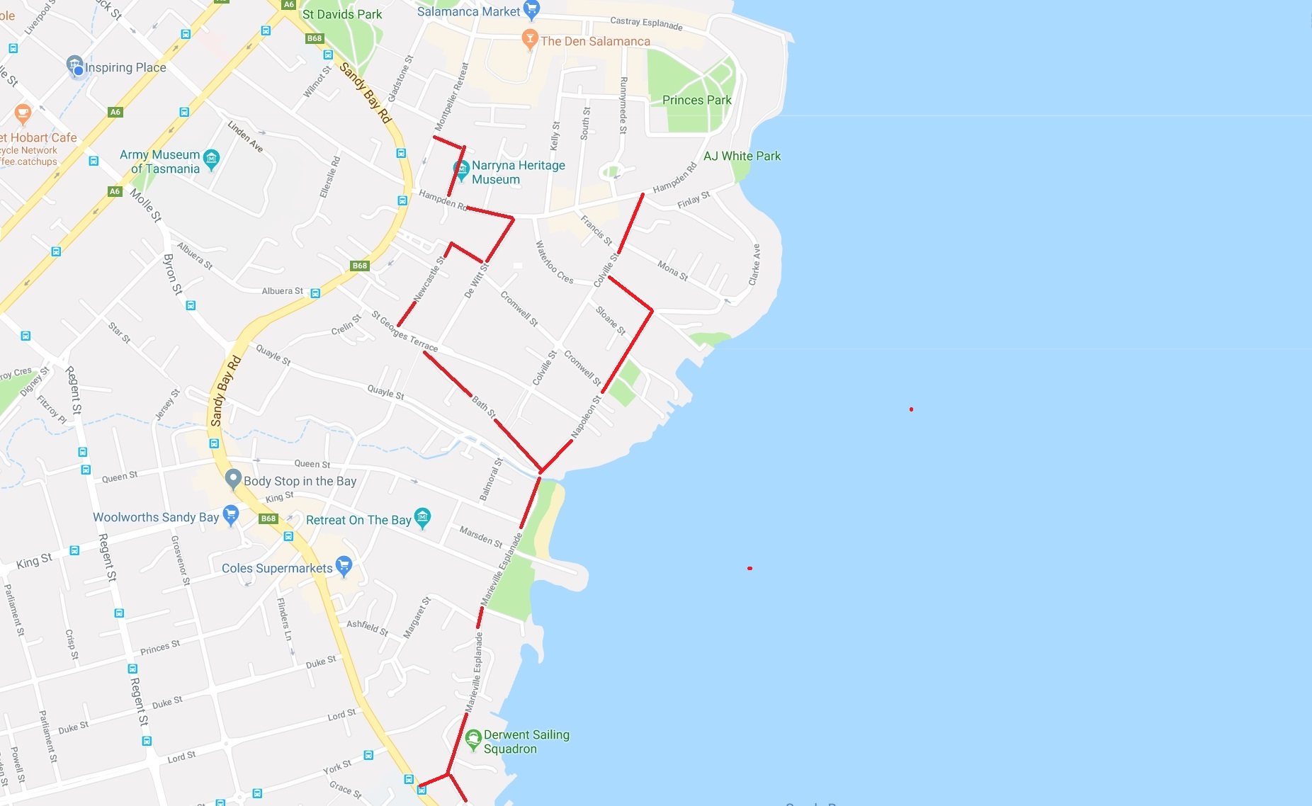 Battery Point by bike | Bicycle Network