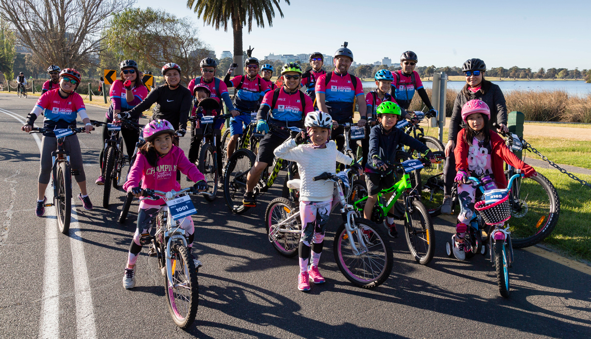 Families | United Energy Around the Bay | Bicycle Network