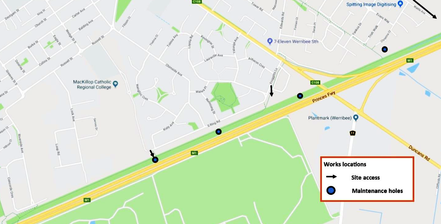 Sewer Works on Federation Trail | Newsroom | Bicycle Network