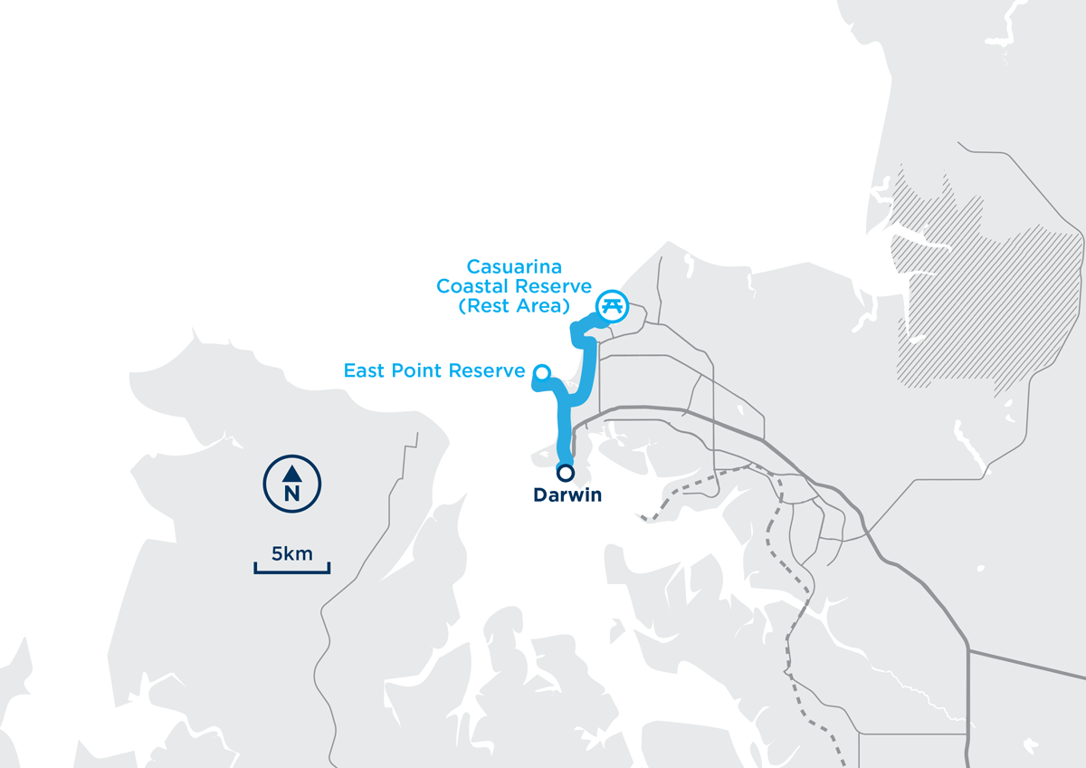 Route and prices | Great Top End Escape | Bicycle Network