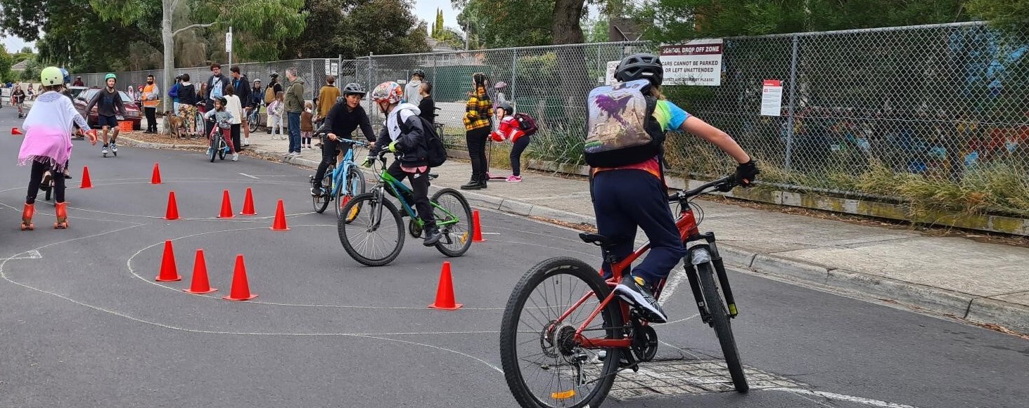 Open Streets to cut school gate congestion | Bicycle Network
