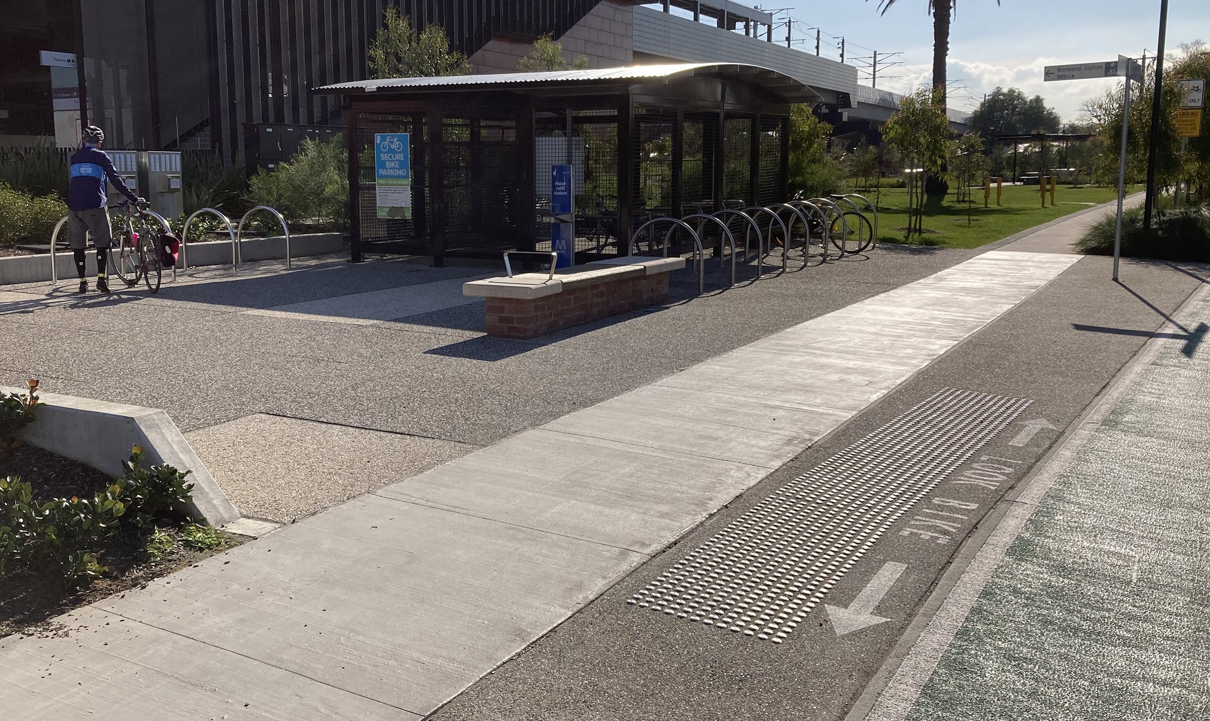 Three more park-and-ride bike cages coming | Bicycle Network