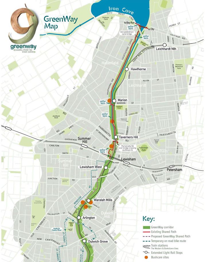 $9.8M commitment to Cooks River to Iron Cove Greenway | Bicycle Network