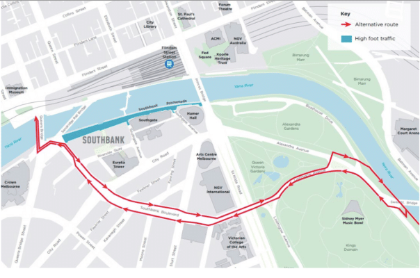 Moomba festivities to impact bike routes | Bicycle Network