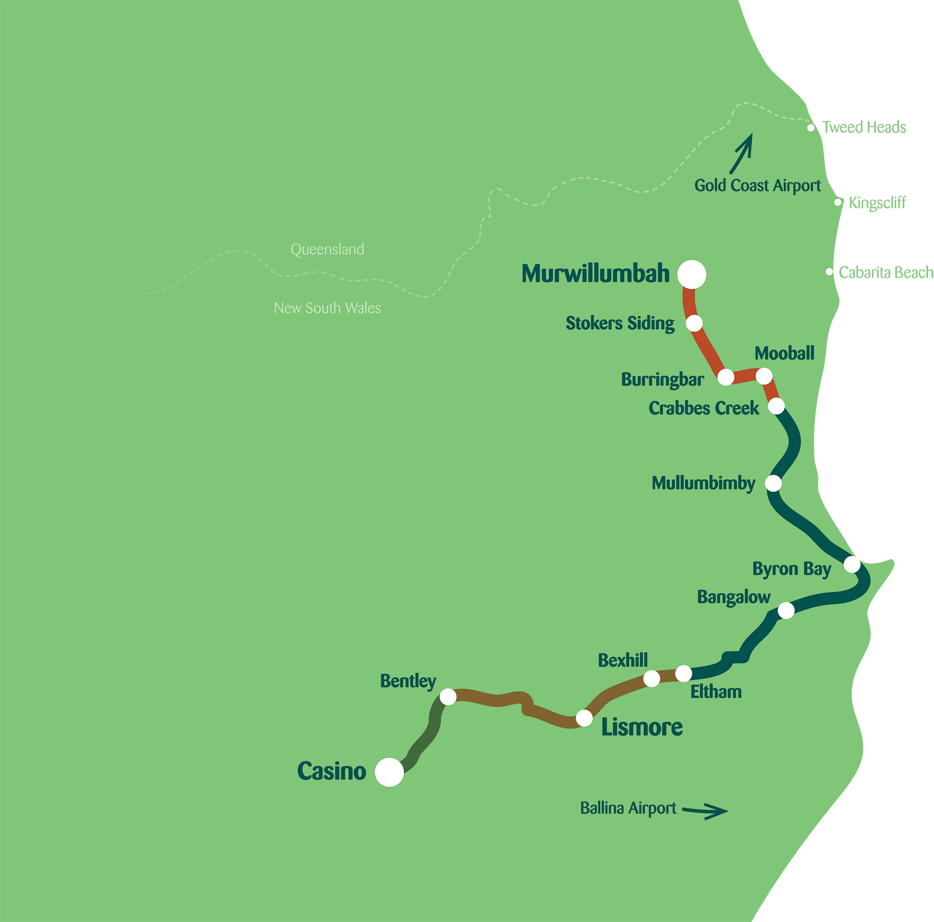 First section of Northern Rivers Rail Trail opens to the public ...