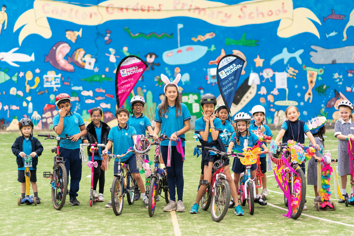 Students gear up for National Ride2School Day | Bicycle Network