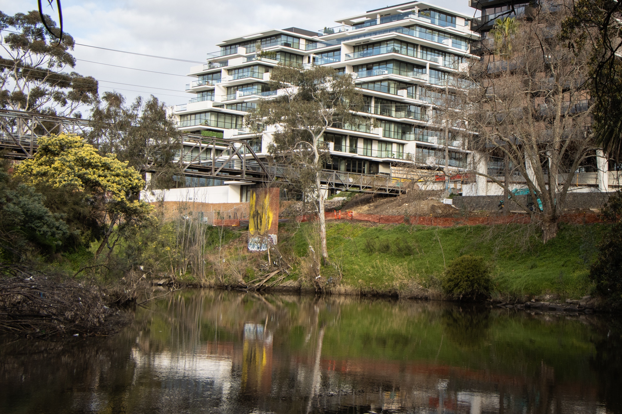 Walmer works switch to Yarra south side | Bicycle Network