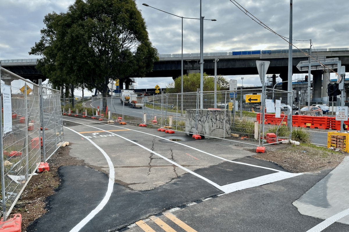 Bad crossing bypassed on Dynon Road | Bicycle Network