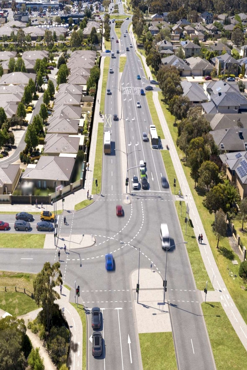 New paths at Point Cook intersection upgrade | Bicycle Network